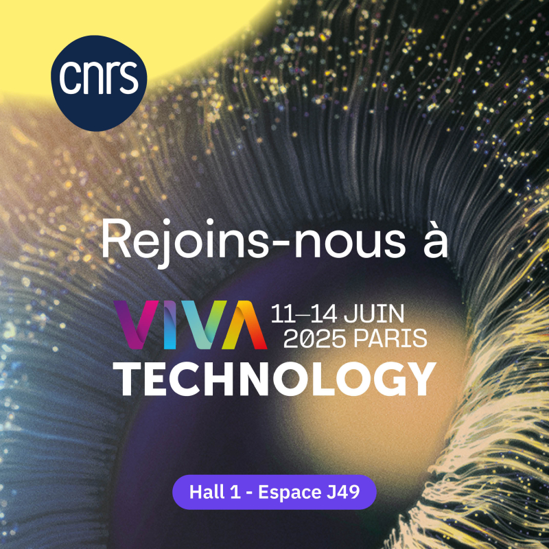 Nos start-ups et interventions à VivaTech 2025 | CNRS Sciences informatiques